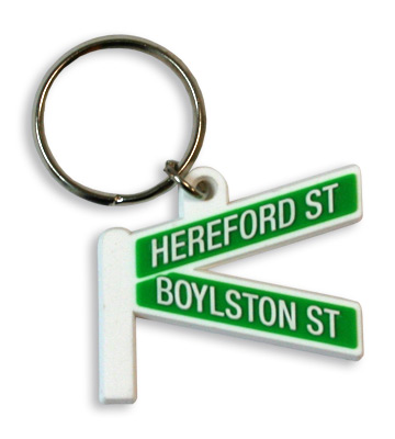 Street Sign Key Chain - Right On, Left On